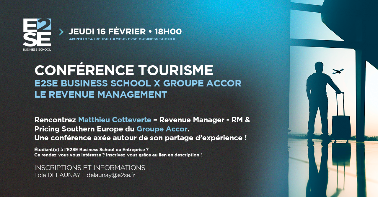 Conférence Groupe Accor x E2SE Business School CAEN